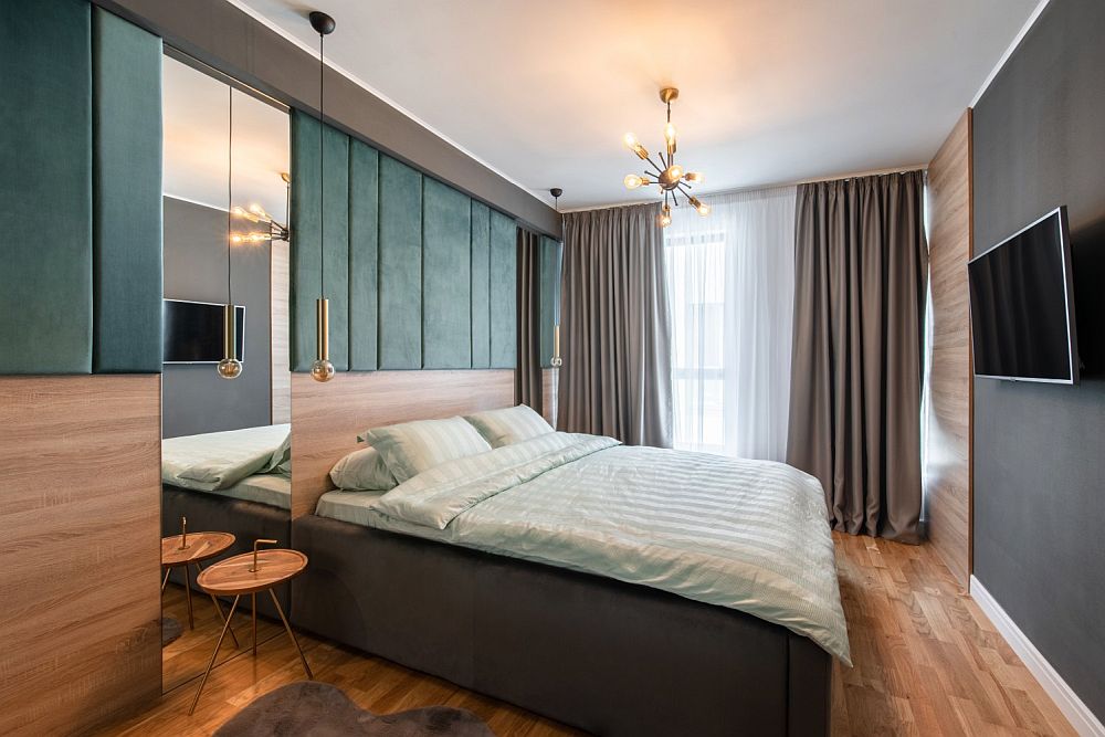13 exemple de dormitoare cu pereți în culori închise din tururile Lovedeco